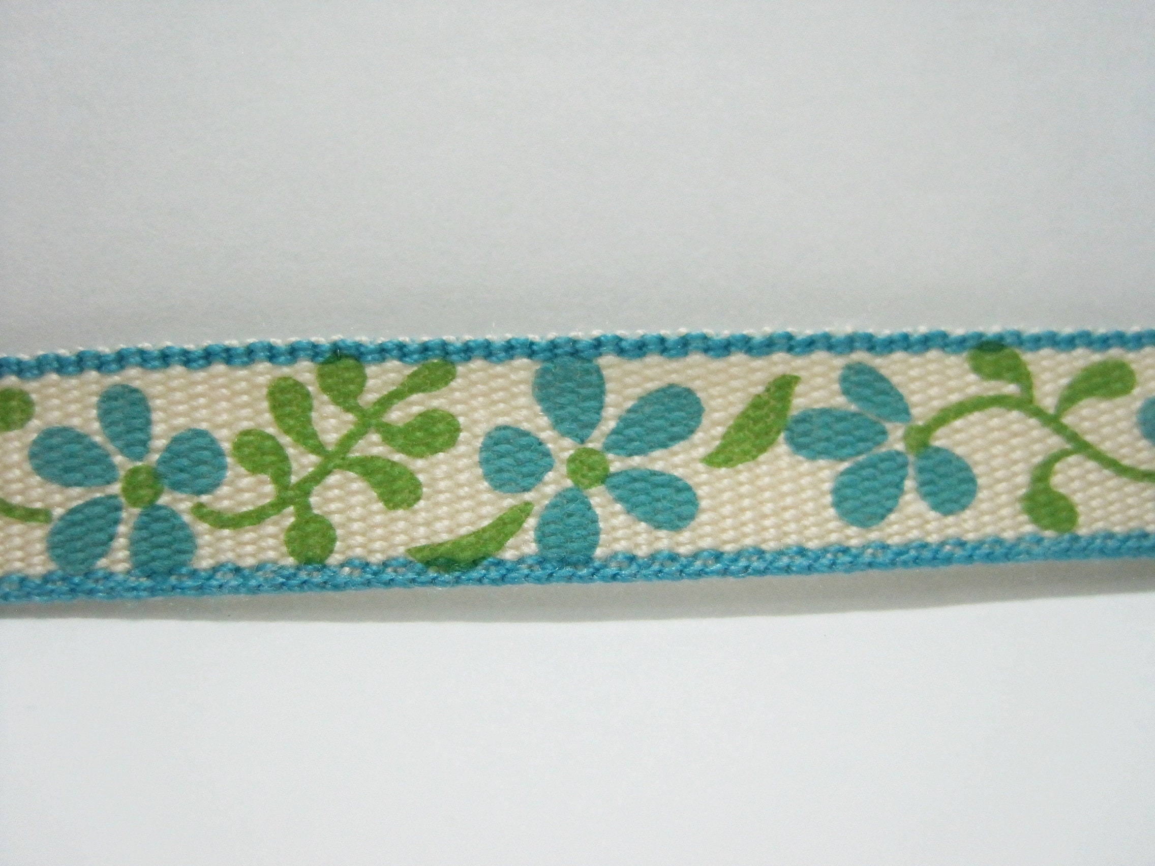 5 yards 3/8 Flower Ribbon Printed Ribbon Flower | Etsy