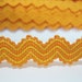 5 Yards Orange-red Elastic Rick Rack Trim, Elastic Trim, Ric Rac Trim ...