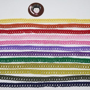 5 Yards Mustard Yellow Braid, Loop Trim, Shiny Braid, Picot Braid ...