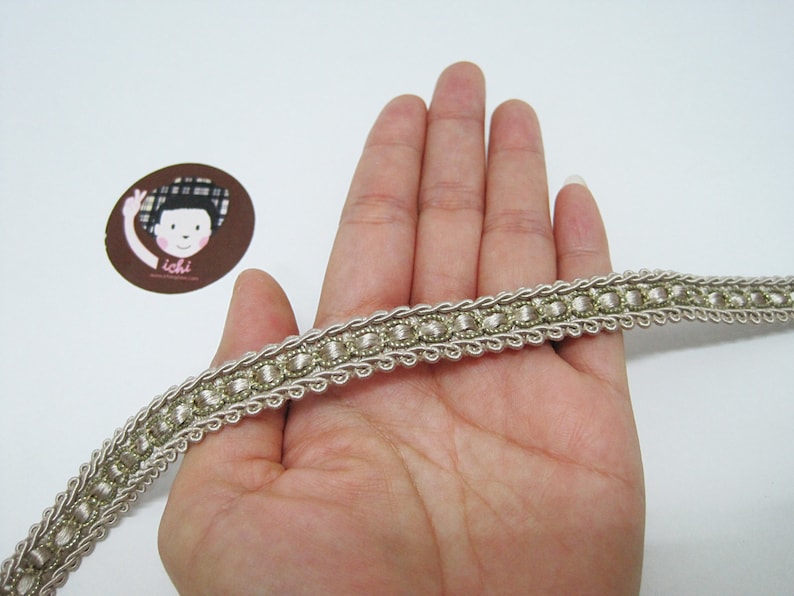 5 Yards 1/2 Warm Gray Gimp Braid Trim Gimp Braid | Etsy