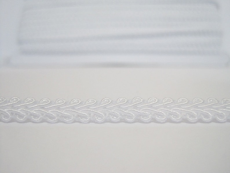 5 Yards 3/16 White Gimp Braided Trim Gimp Braid | Etsy