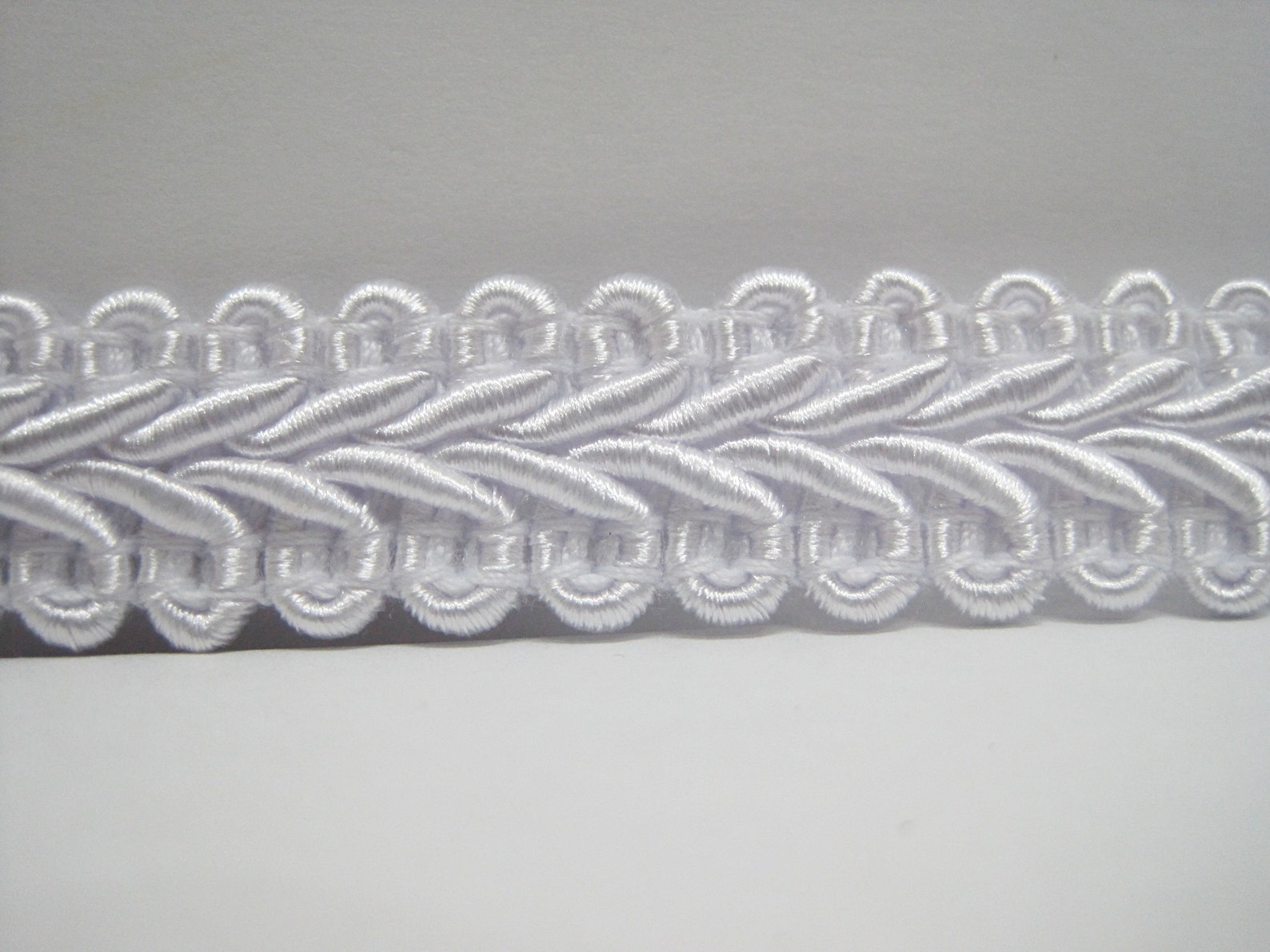 5 Yards 9/16 White Gimp Braided Trim Gimp Braid | Etsy