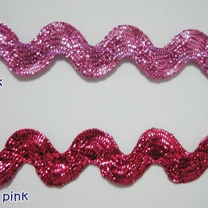 1 Pack (36 Yards) Metallic Rick Rack Trim, Wholesale Rick Rack, Ric Rac ...