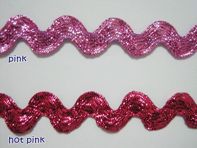 1 Pack 36 Yards Metallic Rick Rack Trim Wholesale Rick - Etsy