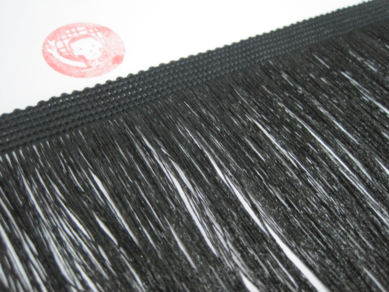 1 Yard 4 to 10 Black Chainette Fringe Black Trim | Etsy