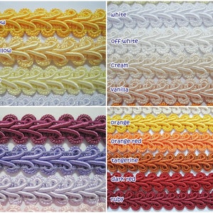 5 Yards 1/2" Gimp Braided Trim, Teal Gimp Braid, Braided Cord,braided ...