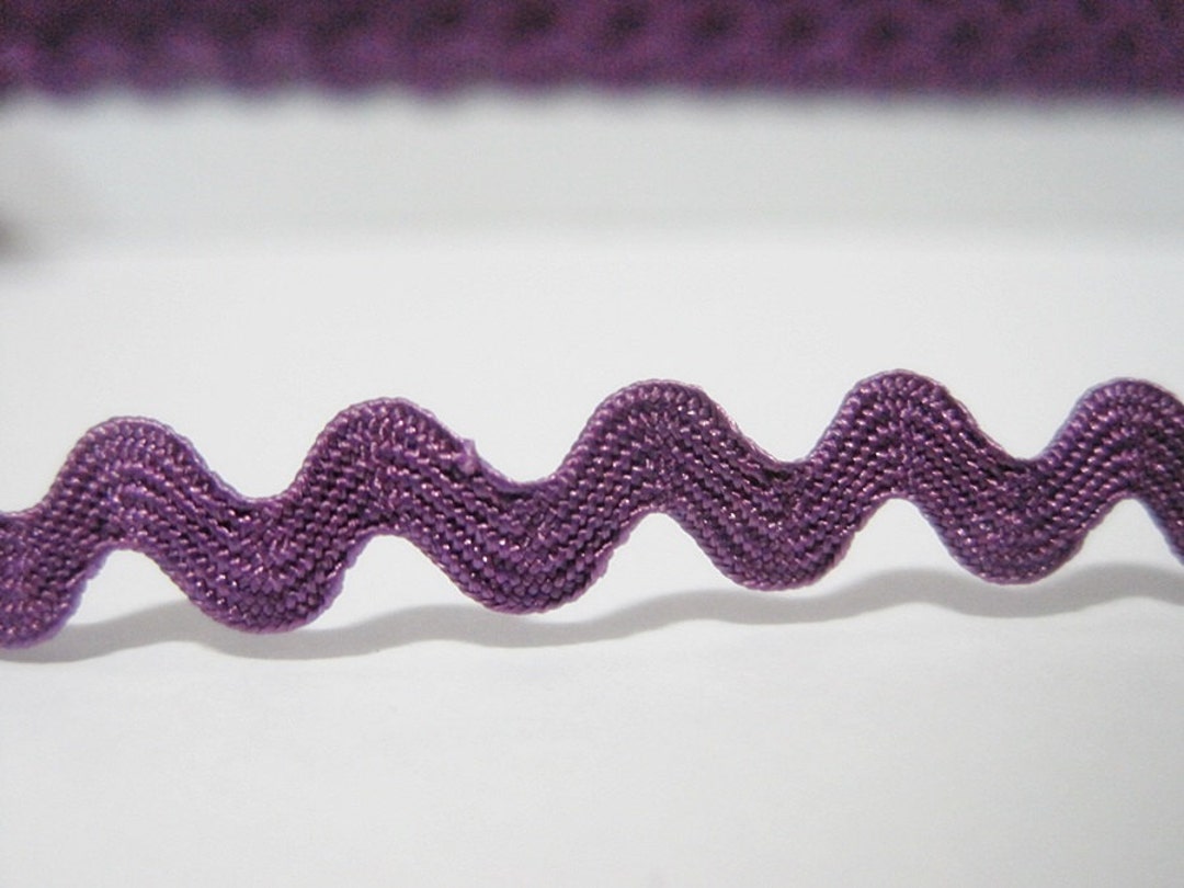 5 Yards Violet Mini Rick Rack Trim, Purple Rick Rack, Wholesale Trim ...