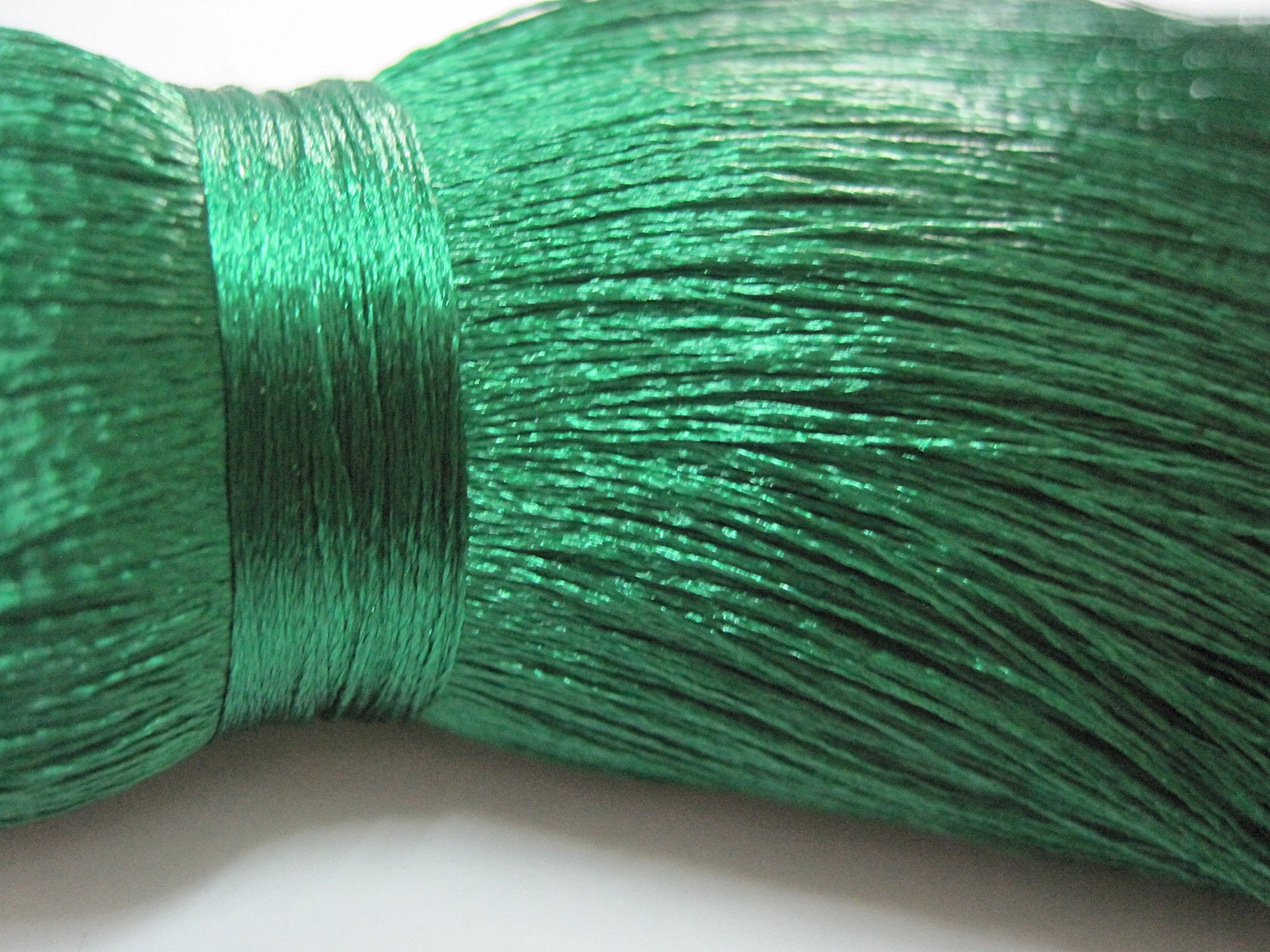 1 Pc Jumbo Tassel, Emerald Green Tassel, Wholesale Tassels, Jumbo Silk ...