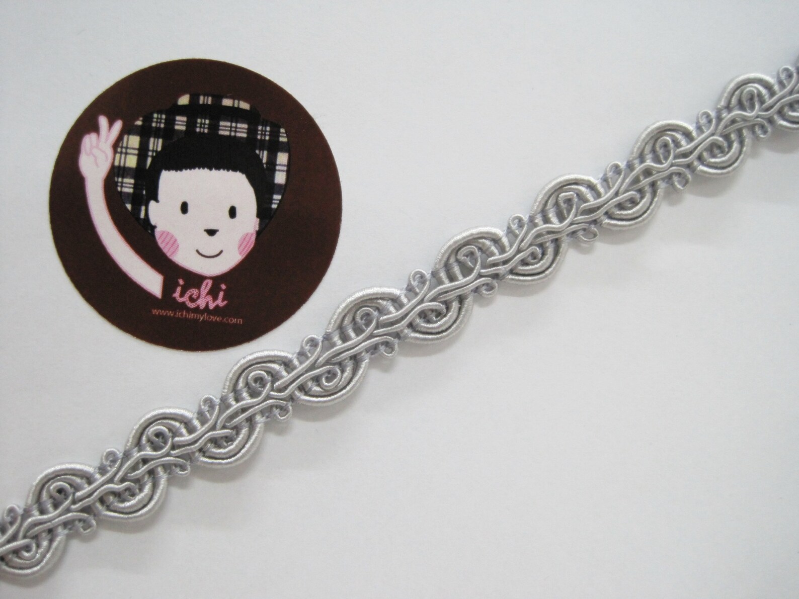 5 Yards 1/2 Silver Braid Trim Silver Gimp Braid | Etsy