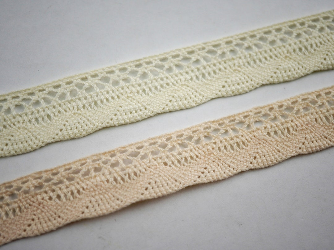 5 Yards Cream Lace, Vanilla Lace, Lace Trim, Lace Trim Ribbon ...
