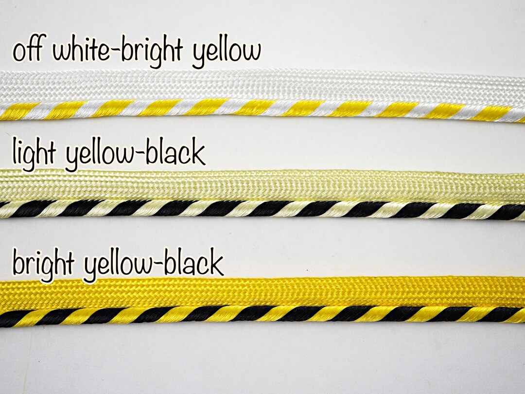 5 Yards Yellow Lip Cord Piping, Edge Piping, Decorative Edging, Lip ...