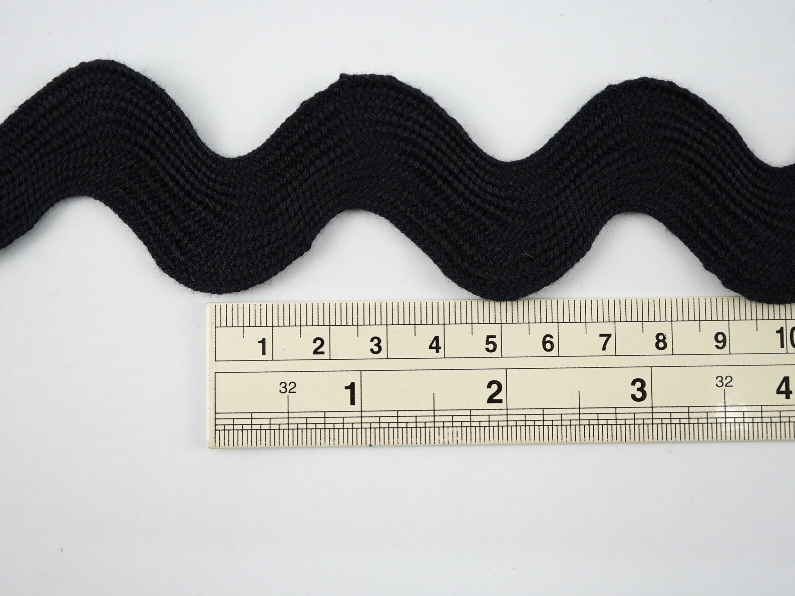 5 Yards Black Jumbo Rick Rack Trim, Black Rick Rack, Rick Rack Trim ...