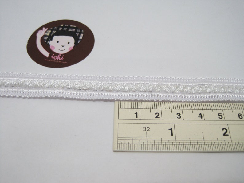 5 Yards White Braided Trim Gimp Braid Braided Cord Gimp - Etsy