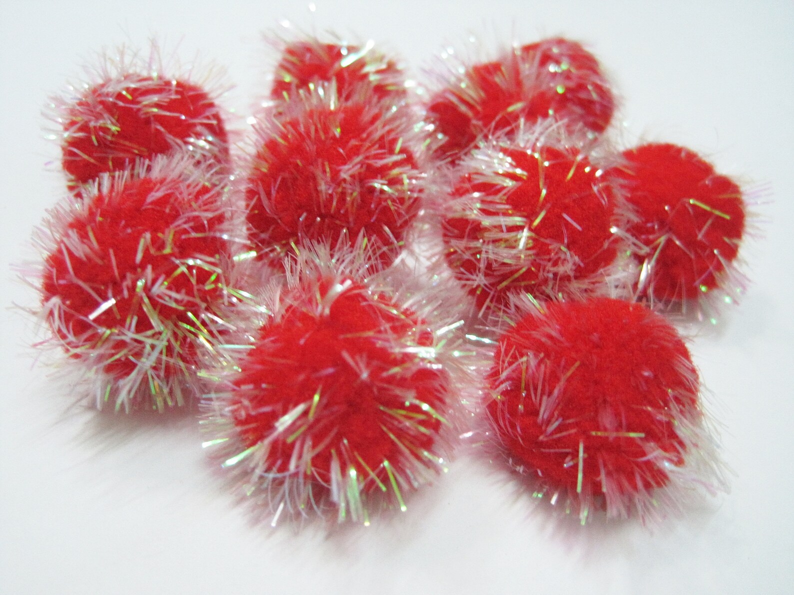 20 Pcs 3/4 Pom Pom Red Pom Poms Wholesale Pom Poms - Etsy