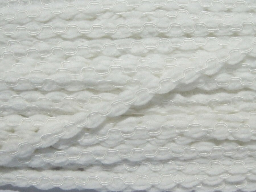 5 Yards 1/4 Off-white Chenille Braided Rick Rack - Etsy