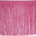 1 Yard 4" to 10" Hot Pink Chainette Fringe, Pink Trim, Fringe Tassel ...