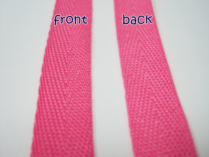 5 Yards 1/2 Pink Herringbone Tape Pink Twill Tape Pink | Etsy