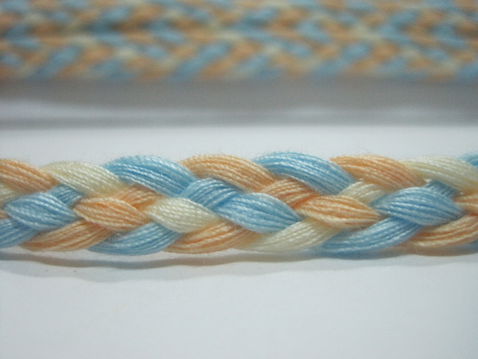 5 Yards Braided Trim Multicolored Trim Flat Braided Cord - Etsy