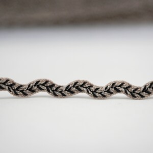 5 Yards Black Embroidered Rick Rack, Tiny Rick Rack, Mini Rick Rack ...