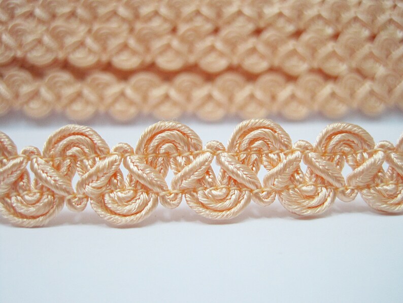 5 Yards Orange Braid Braided Trim Loop Trim Braided | Etsy