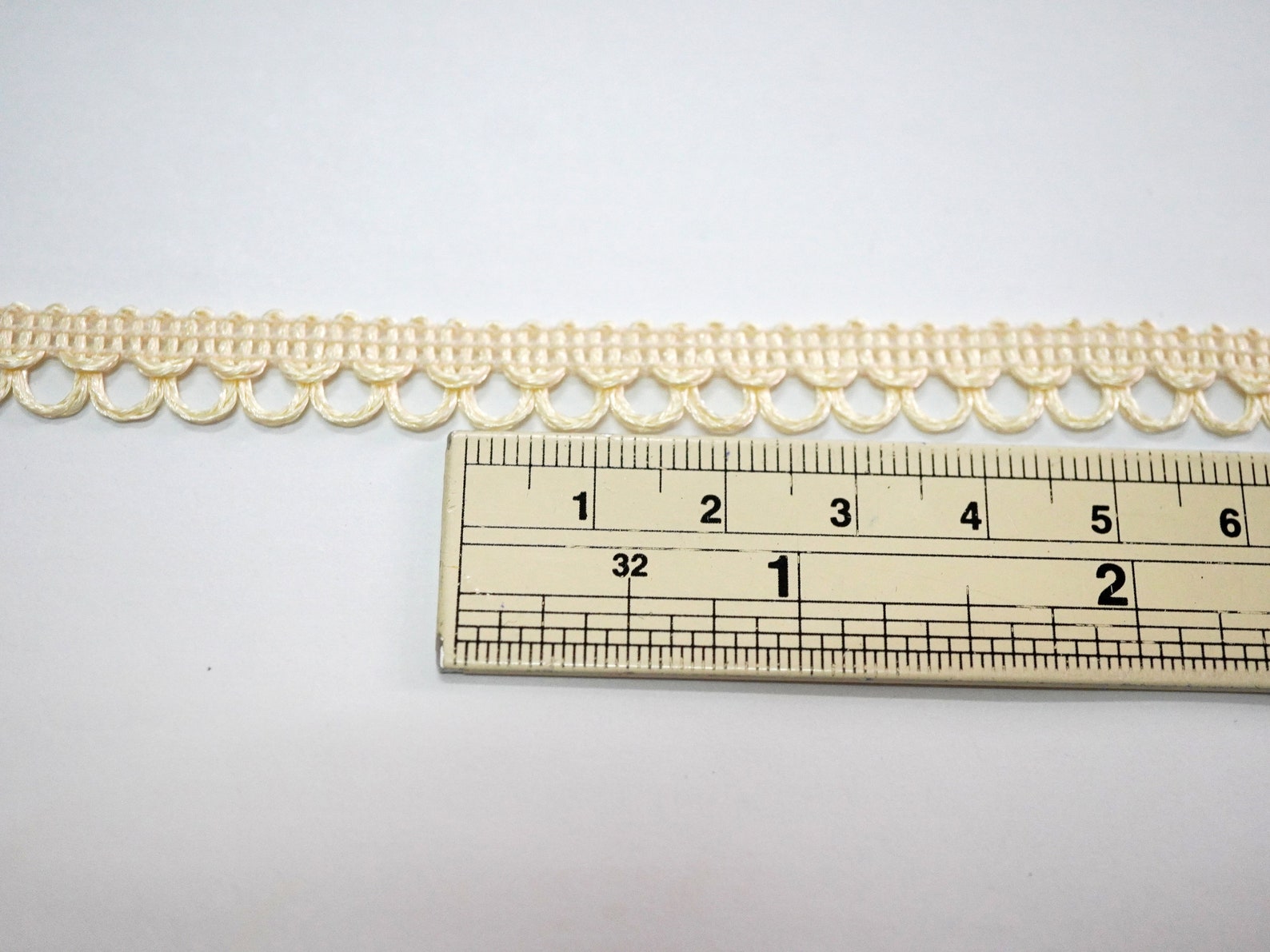 5 Yards Vanilla Loop Trim, Cream Loop Trim, Wholesale Trim, Looped Trim ...