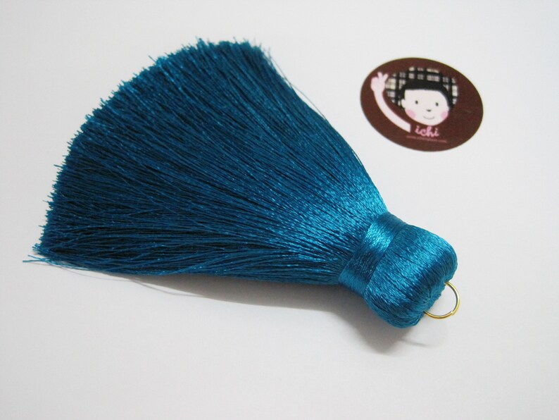 1 Pc Blue Big Tassel, Baby Blue Tassel, Wholesale Tassels, Jumbo Silk ...