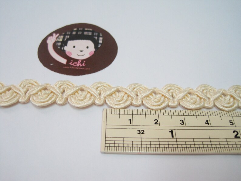 5 Yards Vanilla Braid Braided Trim Loop Trim Braided - Etsy