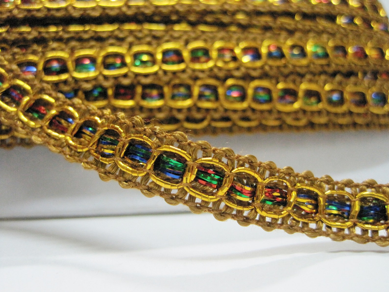 5 Yards 5/16 Braid Trim Golden Brown-gold Braid Trim - Etsy