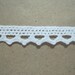 5 Yards White Triangle Crochet Lace Trim, Lace Trim, Crochet Lace Trim ...