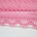 5 Yards 5/8 Carnation Pink Lace Trim, Lace Trim, Lace Trim Ribbon ...
