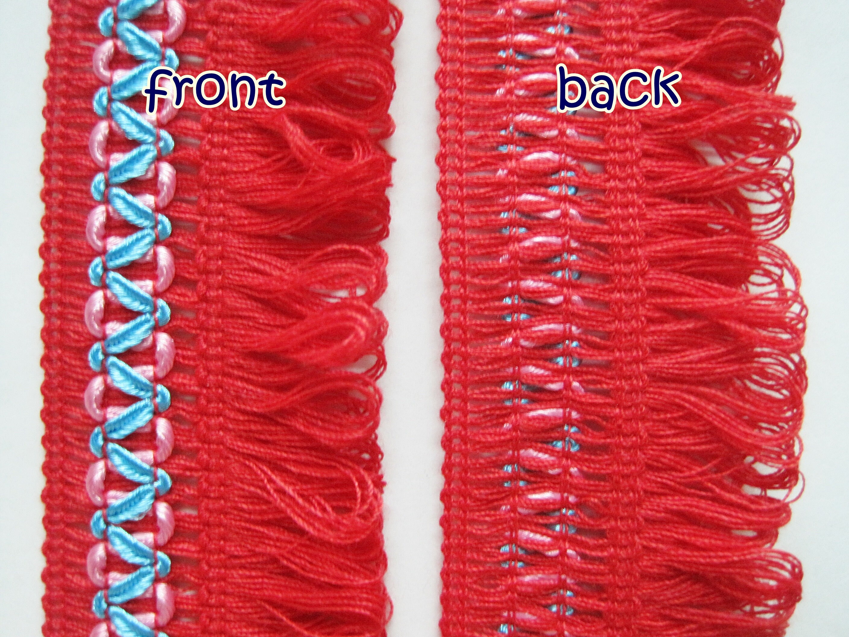 5 yards Red Tassel Loop Trim Red Trim Tassel Trim wholesale | Etsy