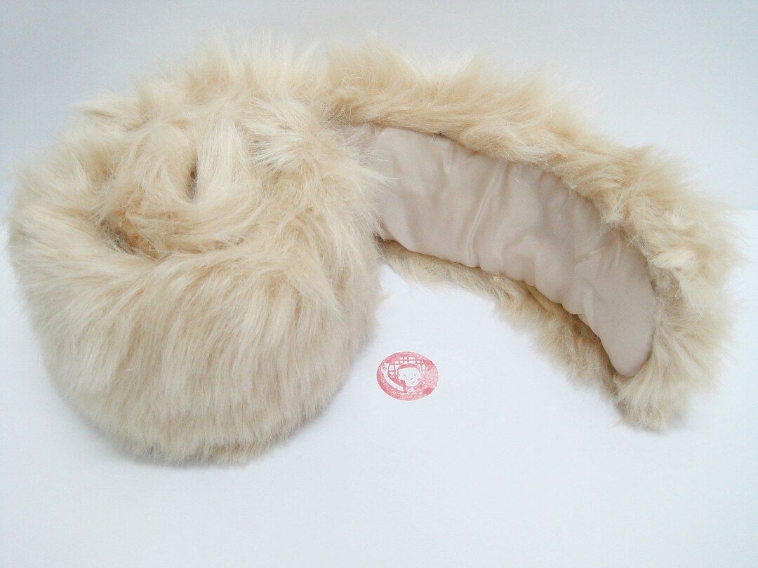 1 Pc Fur Collar, Faux Fur Hood Trim, Hood Decor, Fur Hood Trim, Fur ...