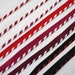 5 Yards Red Metallic Rick Rack Trim, Red Trim, Ric Rac Trim, Metallic ...