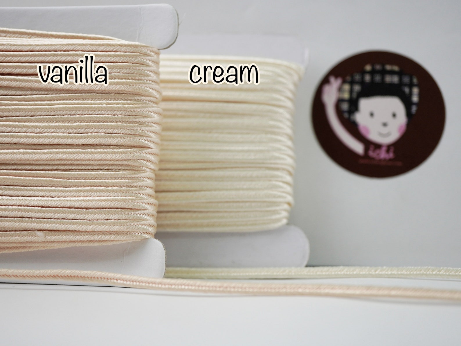 5 Yards 3 Mm Cream Soutache Braid Braided Cord Soutache - Etsy