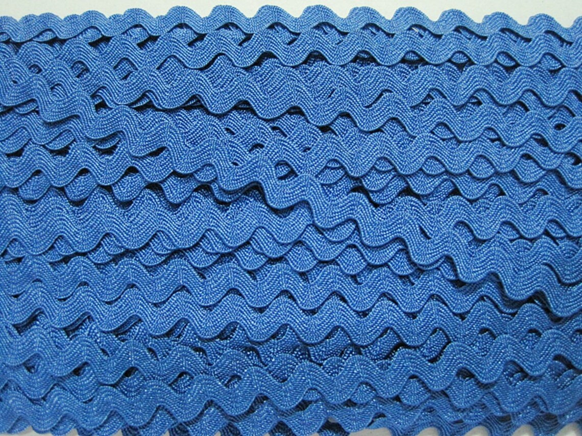 5 Yards Royal Blue Mini Rick Rack Trim Wholesale Trim Ric - Etsy