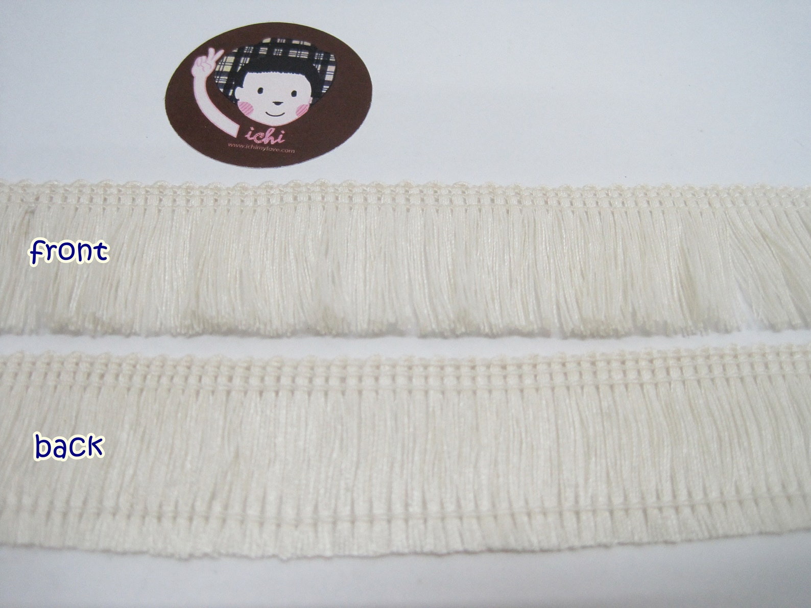 5 Yards Ivory Cotton Tassel Trim Ivory Trim Ivory Tassel | Etsy