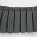 1 Yd 2 Black Grosgrain Box Pleated Trim, Box Pleated Trim, Box Pleated ...