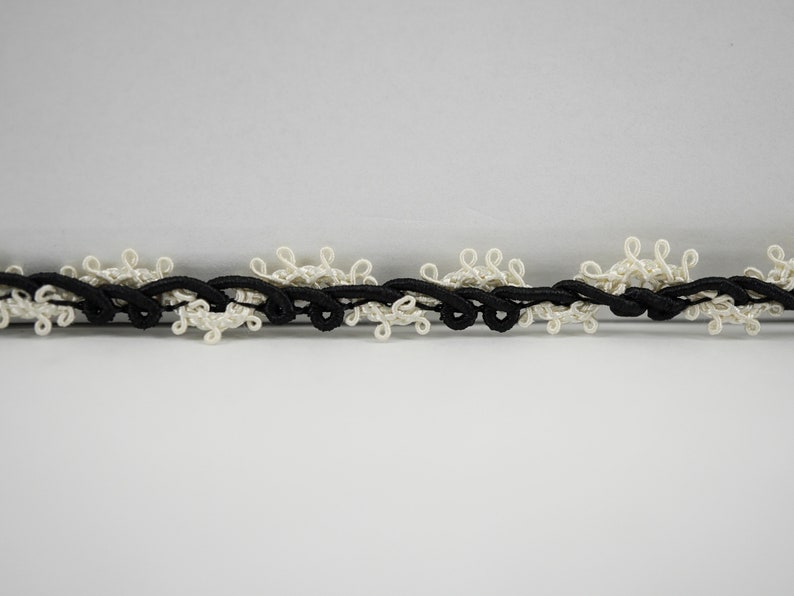 5 Yards Black Picot Braid Picot Trim Picot Braid Rococo - Etsy