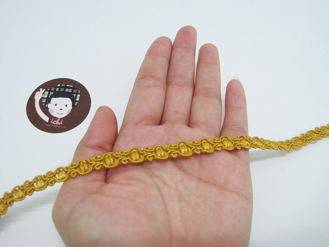 5 Yards 5/16 Classic Gold Braided Trim Gimp Braid | Etsy
