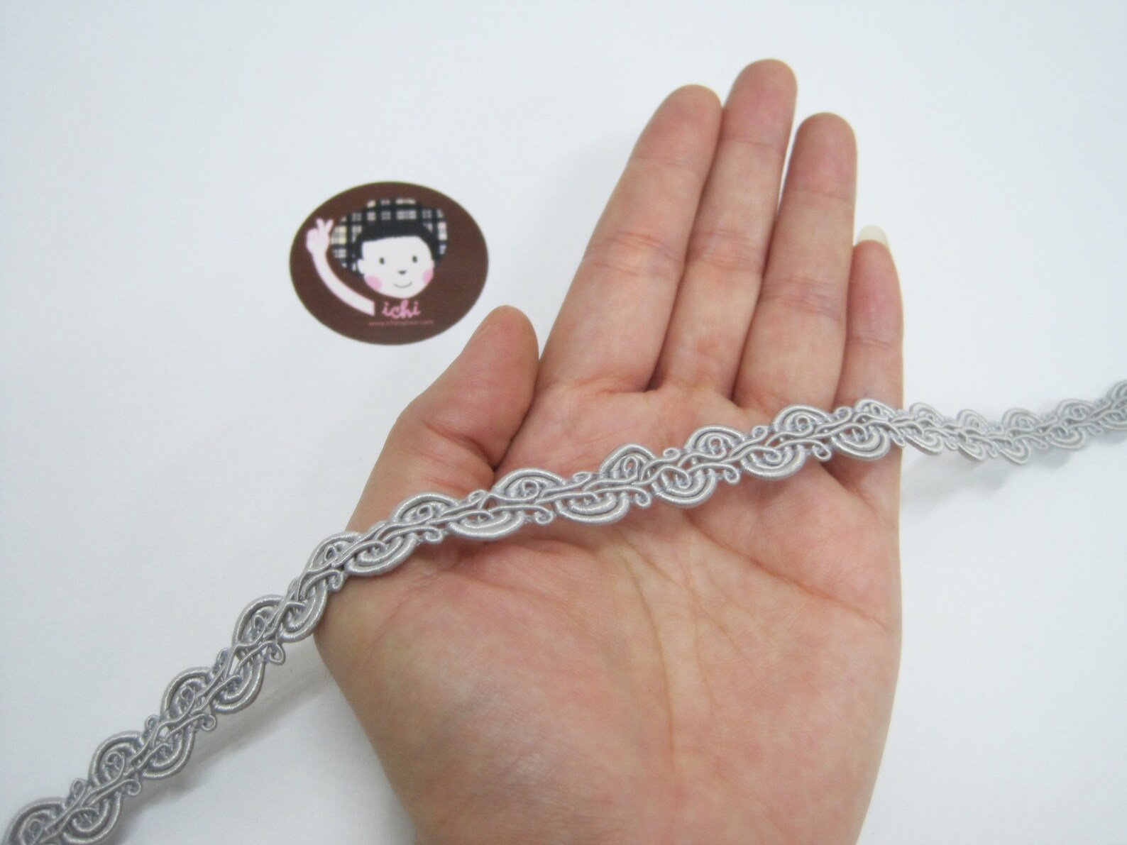 5 Yards 1/2 Silver Braid Trim Silver Gimp Braid | Etsy