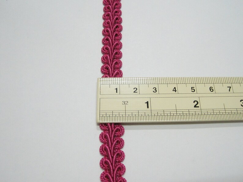 5 Yards 1/2 Hot Pink Gimp Braided Trim Gimp Braid | Etsy