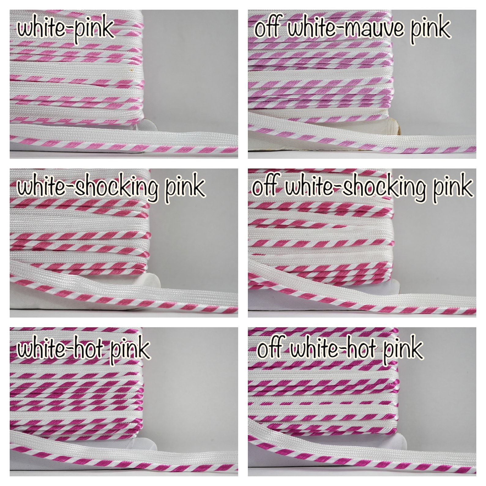 5 Yards Pink Lip Cord Piping Edge Piping Decorative Edging - Etsy