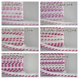 5 Yards Pink Lip Cord Piping, Edge Piping, Decorative Edging, Lip Cord ...