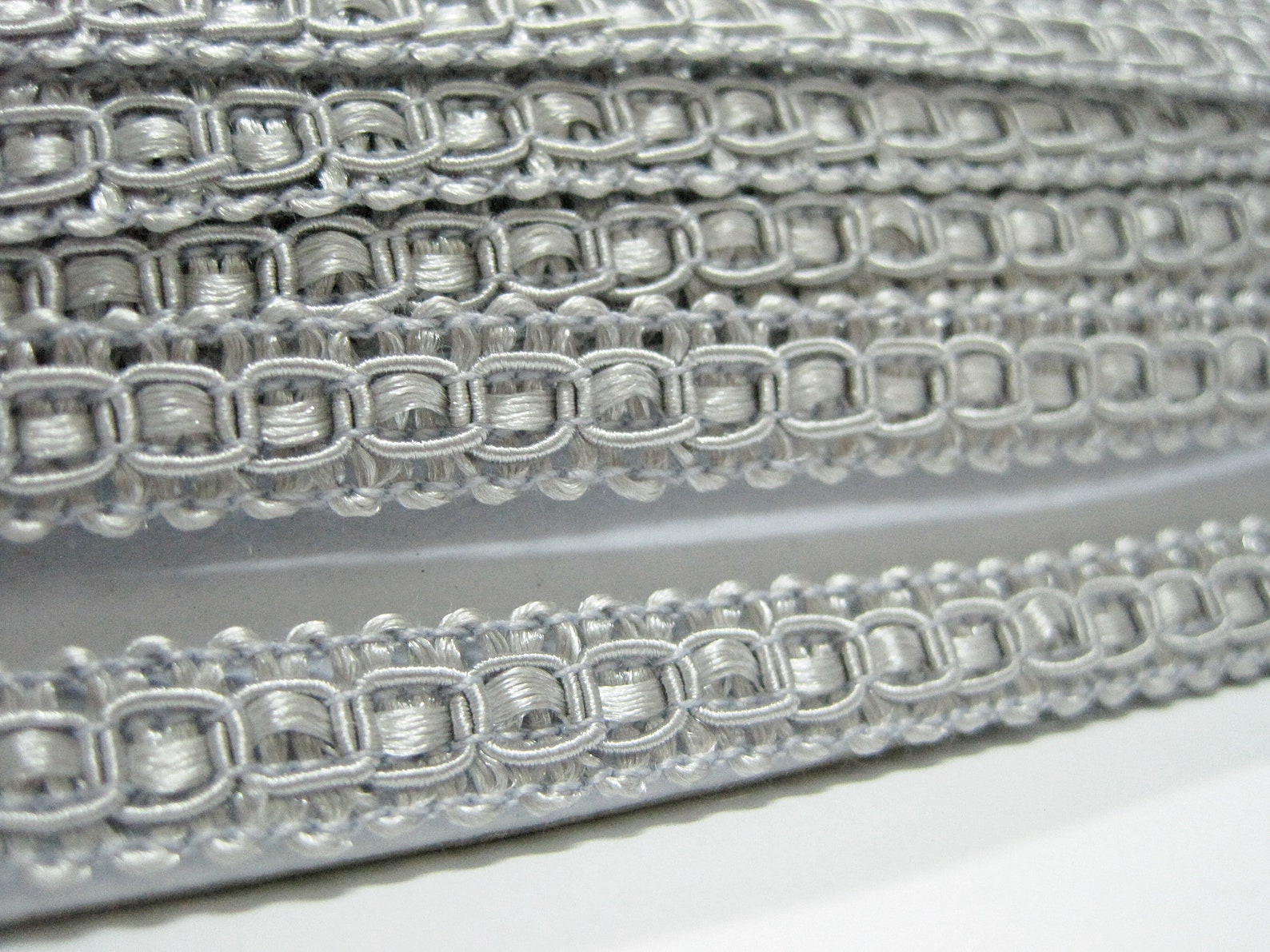 5 Yards 5/16 Braid Trim Silver Braid Trim Gimp Braid - Etsy