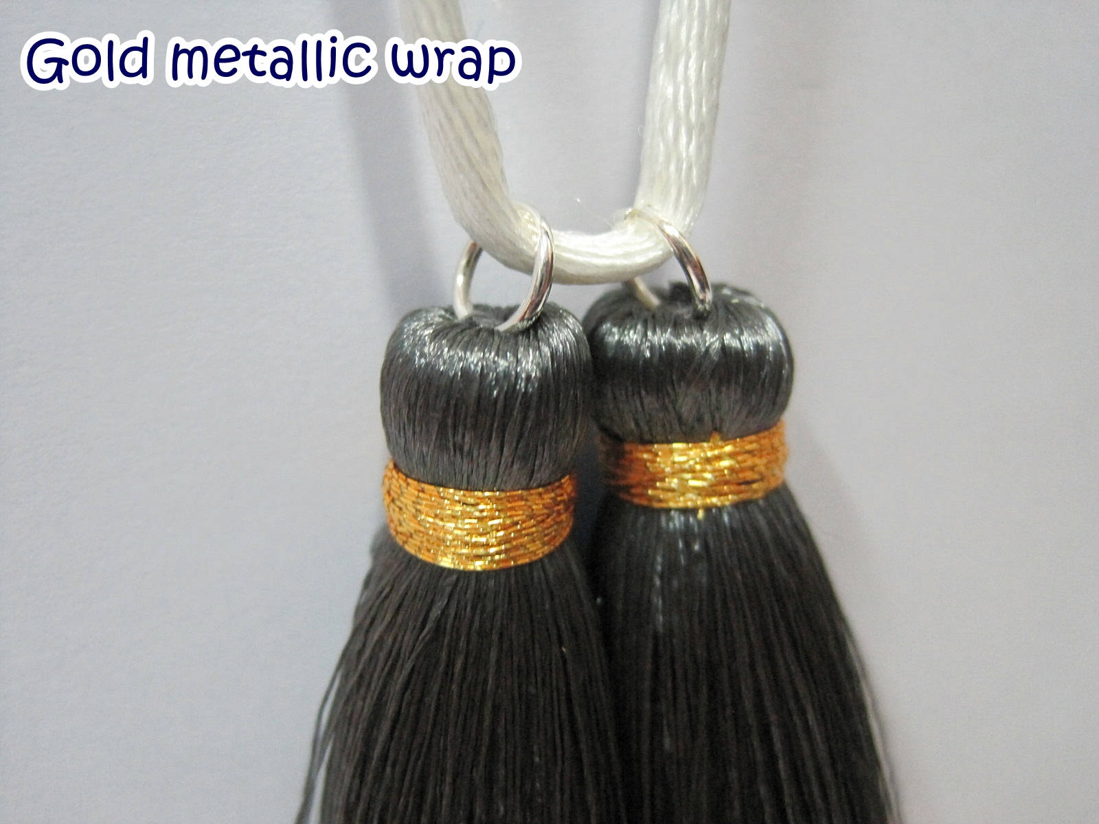 10 Pieces of Double Silk Tassel, Tiered Tassel, Stack Tassel,tassel Set ...