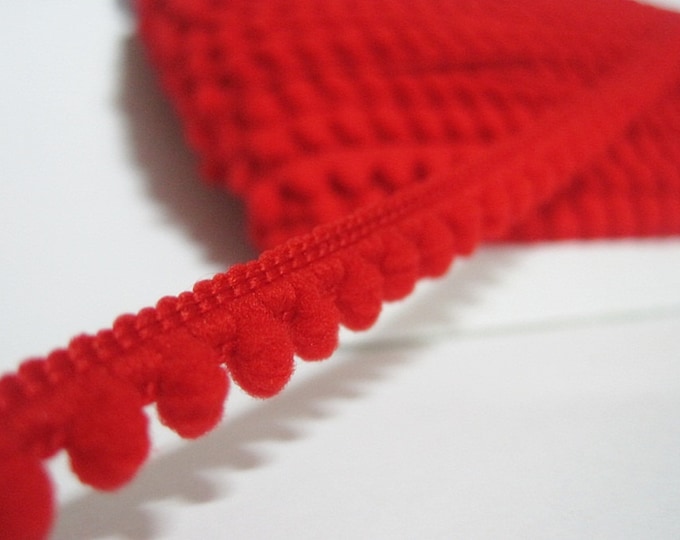 5 Yards Red Jumbo Rick Rack Trim, Red Rick Rack, Jumbo Ric Rac, Rick ...