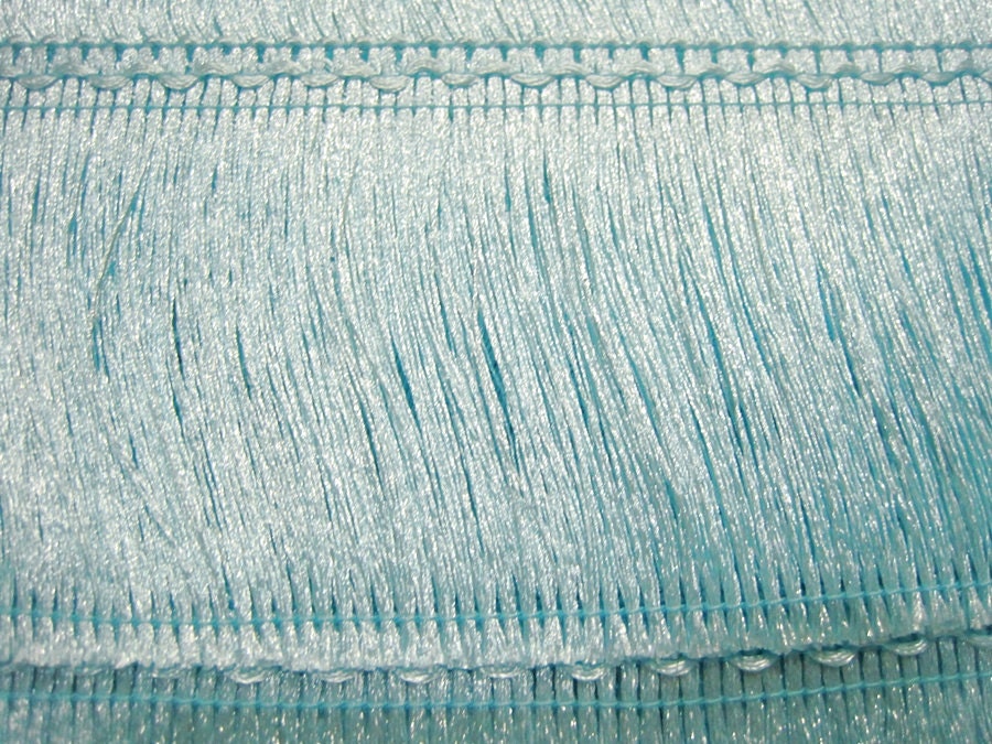 1 Yard 3 Baby Blue Chainette Fringe Blue Trim Fringe | Etsy