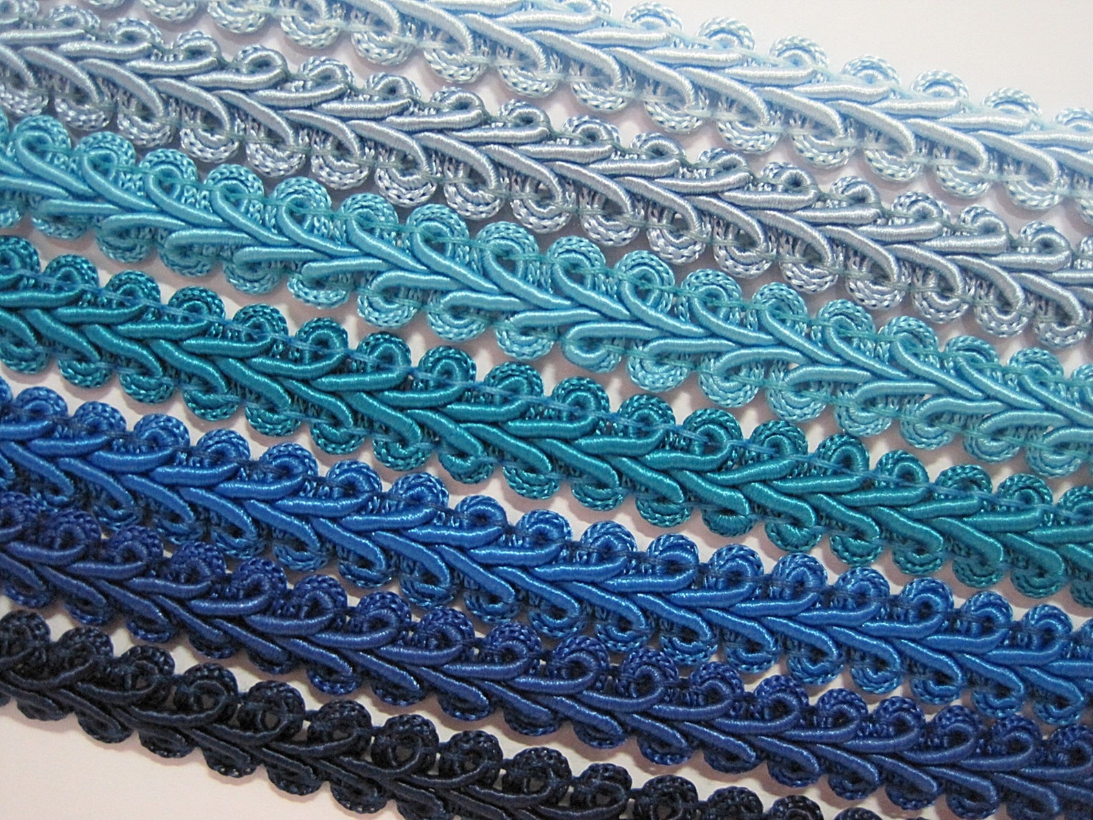 5 Yards 1/2 Royal Blue Gimp Braided Trim Gimp Braid - Etsy