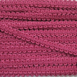 5 Yards 3/8 Hot Pink Gimp Braided Trim Gimp Braid | Etsy