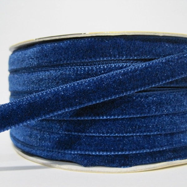 Blue Velvet Ribbon - Etsy